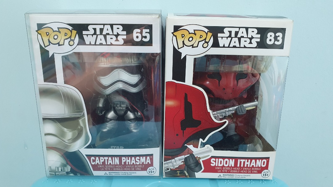 [11Nov2025] Brand New Funko POP Star Wars Captain Phasma & Sidon Ithano ...