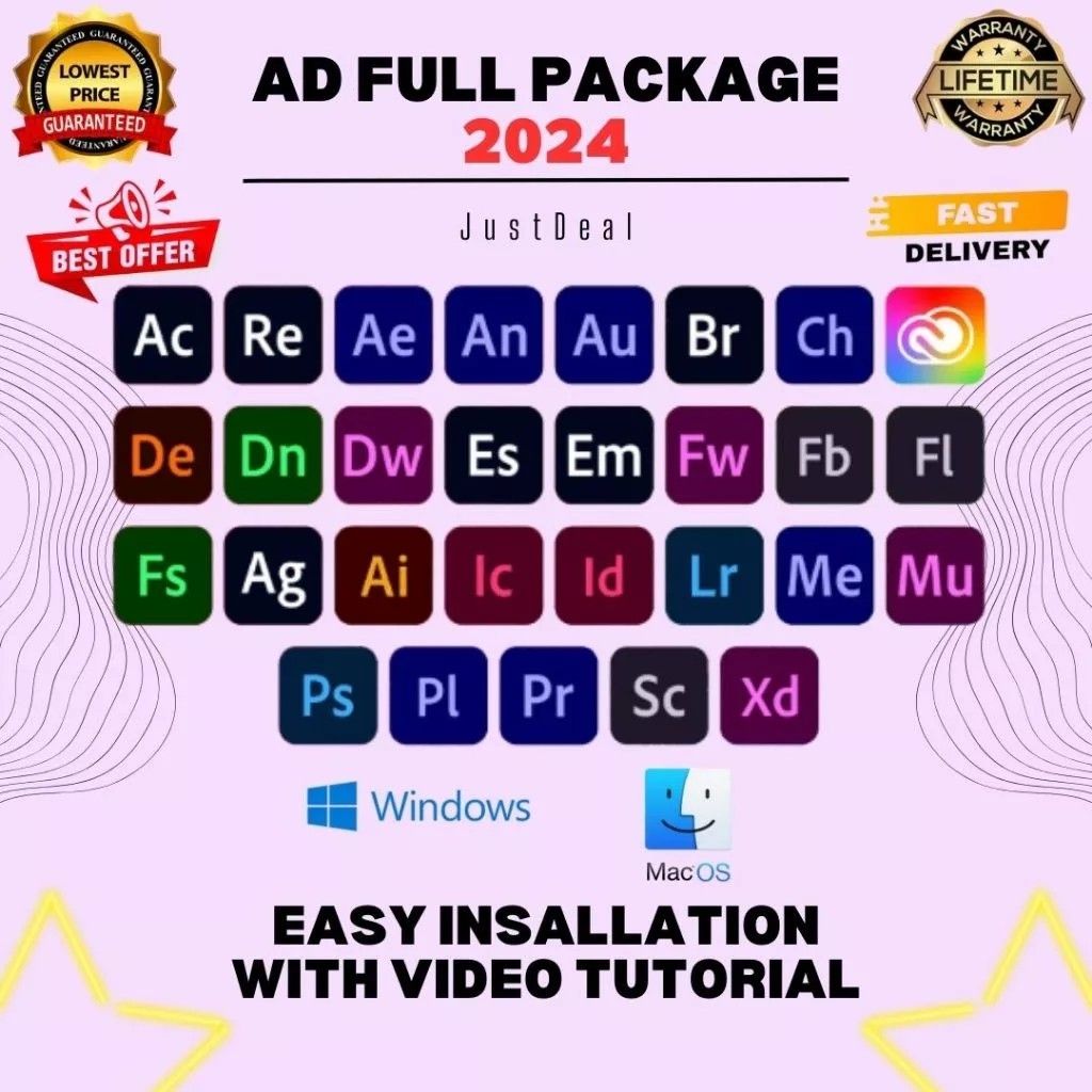 [2025/2024] Adobe Acrobat Pro After Effects Audition Character Animator ...