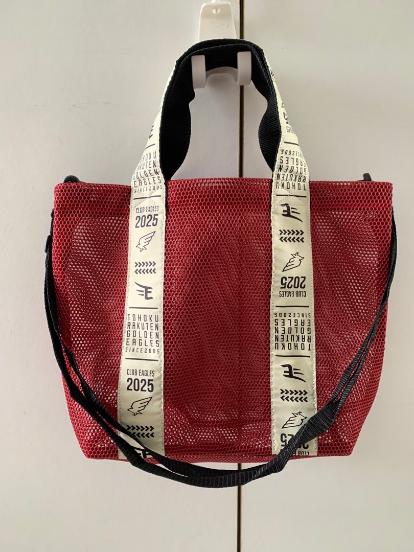 2025 Tohoku Rakuten Golden Eagles Club Mesh 2-Way Tote Shoulder Bag A4 ...
