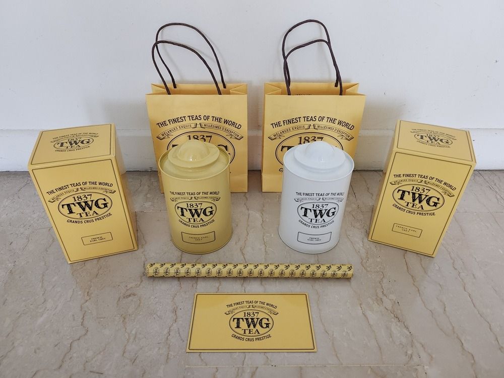 2 x TWG Saturn Tea Tins - 250g (S$88 only for all), Food & Drinks ...
