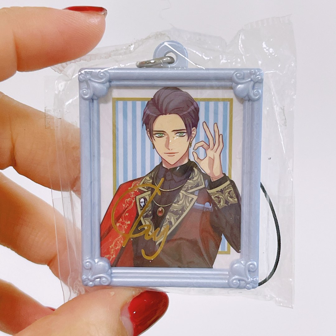 A3! Guy Winter Troupe Member Photoframe with Kickstand Mini Keychain ...