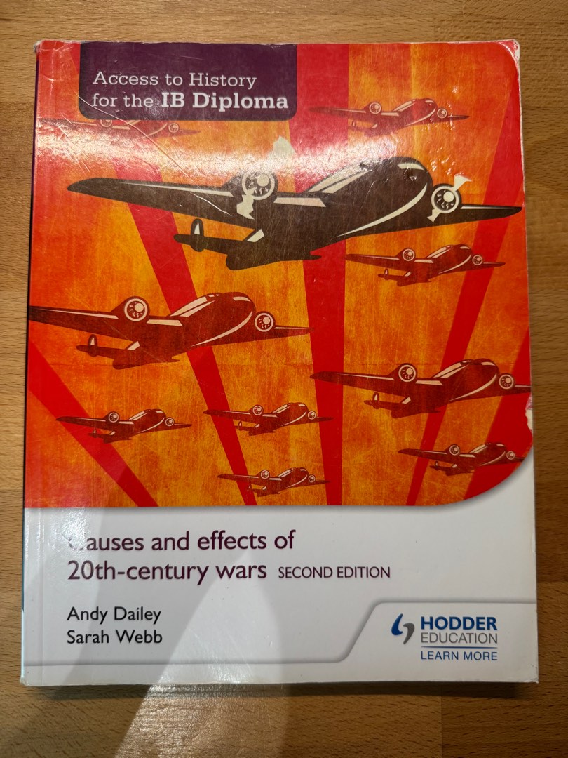 Causes and Effects of 20th-Century Wars IB History Textbook, Hobbies ...
