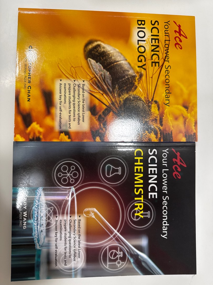 Ace Science Biology & Chemistry Textbook, Hobbies & Toys, Books ...
