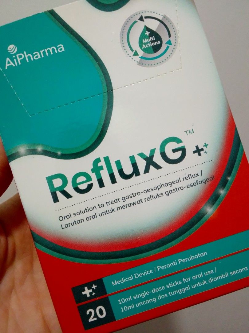 AiPharma RefluxG ++ Oral Solution | Authentic New Baru Product, Beauty ...
