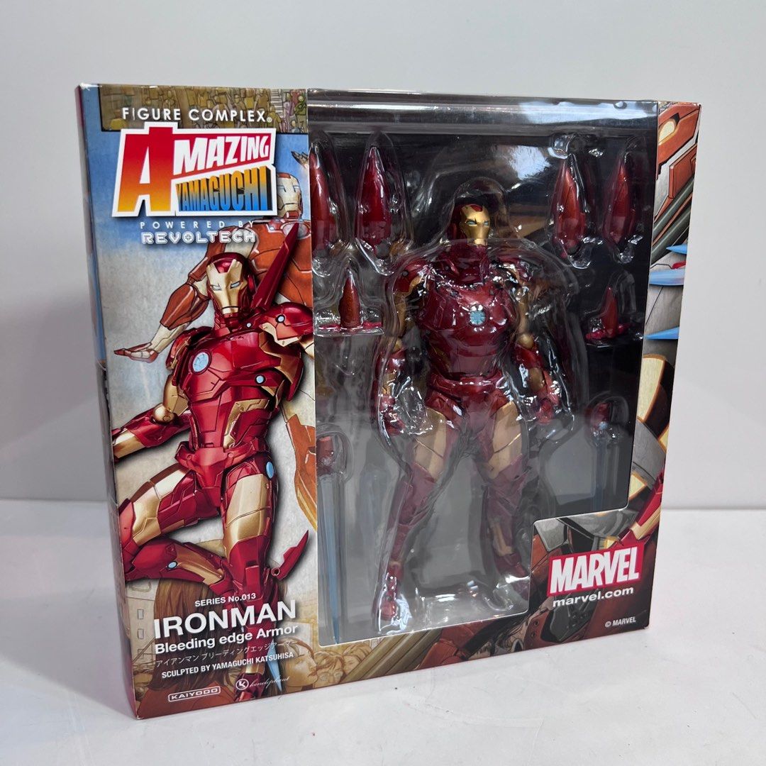 Amazing Yamaguchi No.013 Iron Man Bleeding Edge Armor, Hobbies & Toys, Toys & Games on Carousell