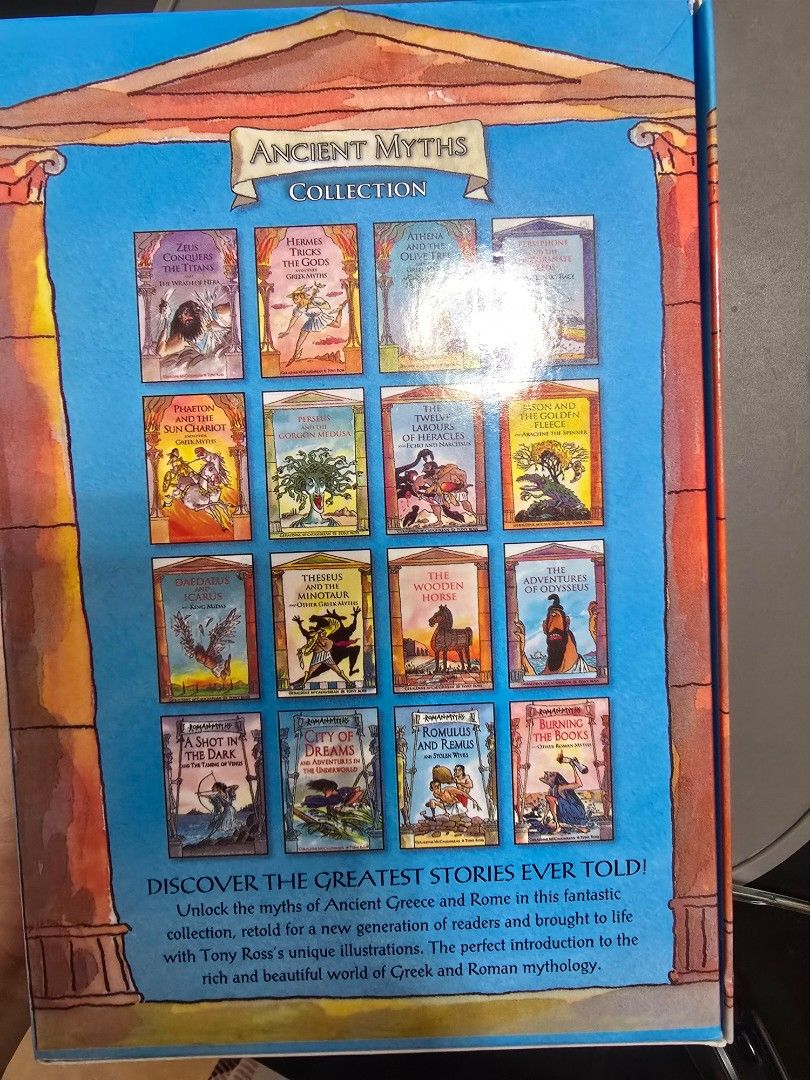 Ancient Myths Collection Book, Hobbies & Toys, Books & Magazines ...