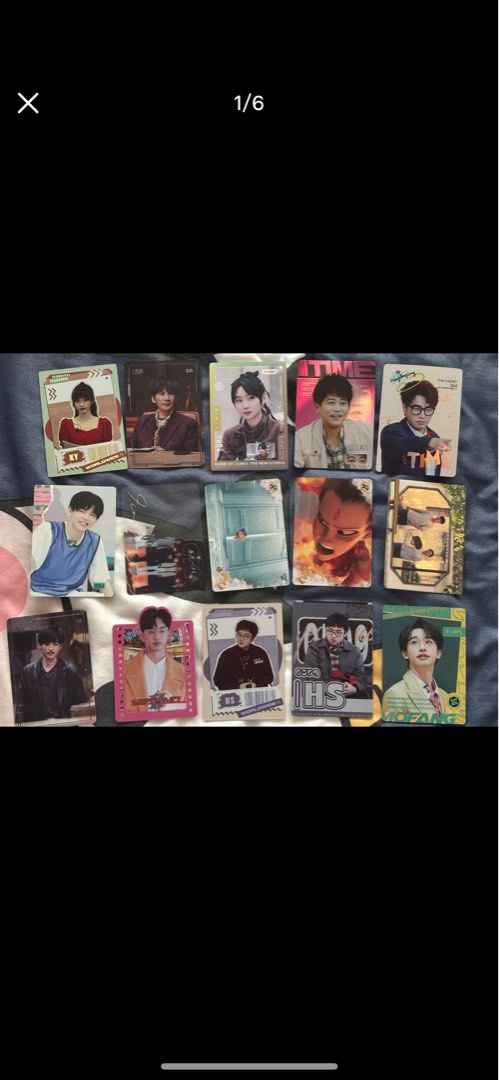 Assorted Chinese Idol C-pop Photocards, Hobbies & Toys, Memorabilia ...