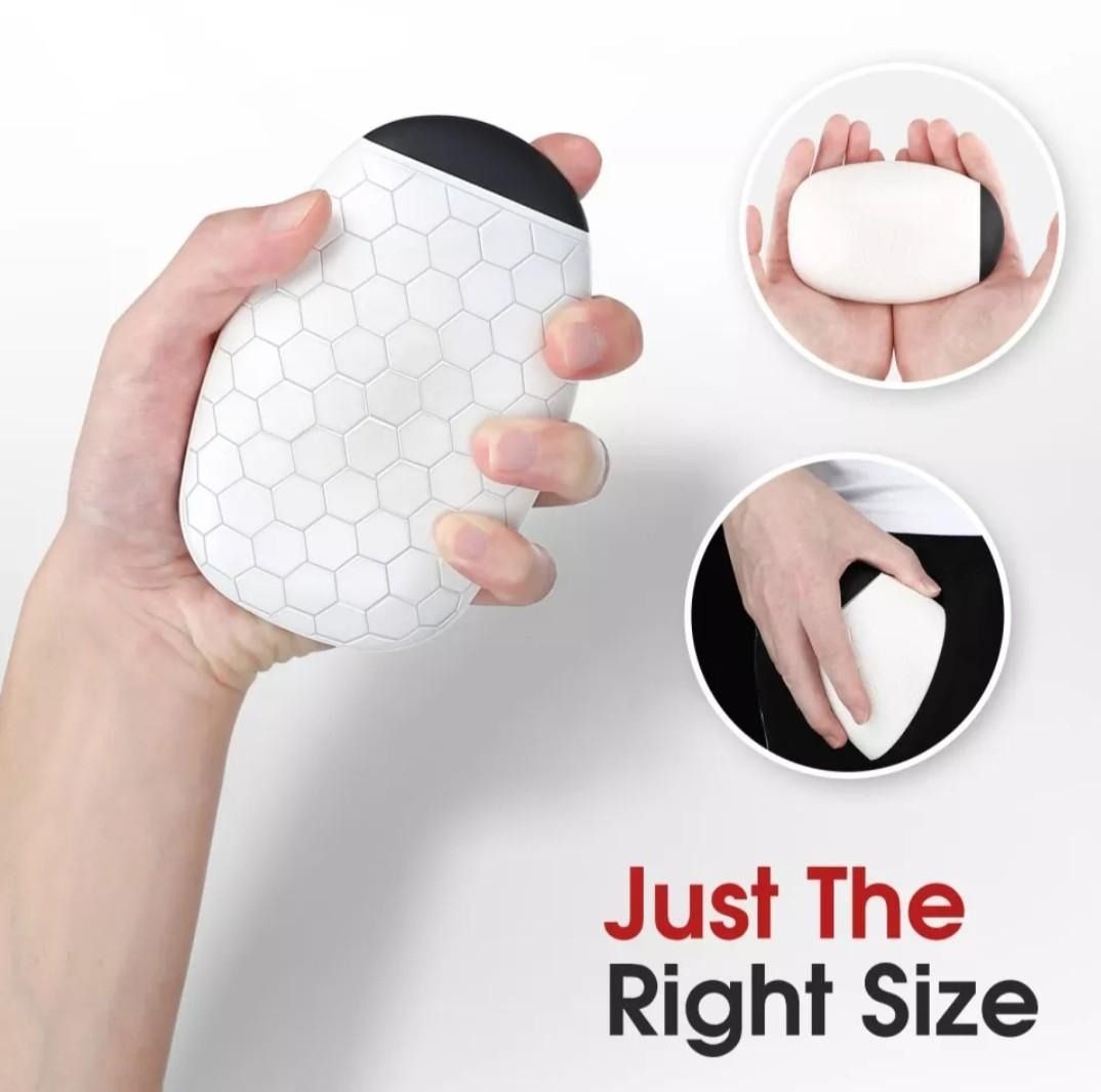 Basein BK-11 Rechargeable Portable Electric Hand Warmer Safe, Double ...