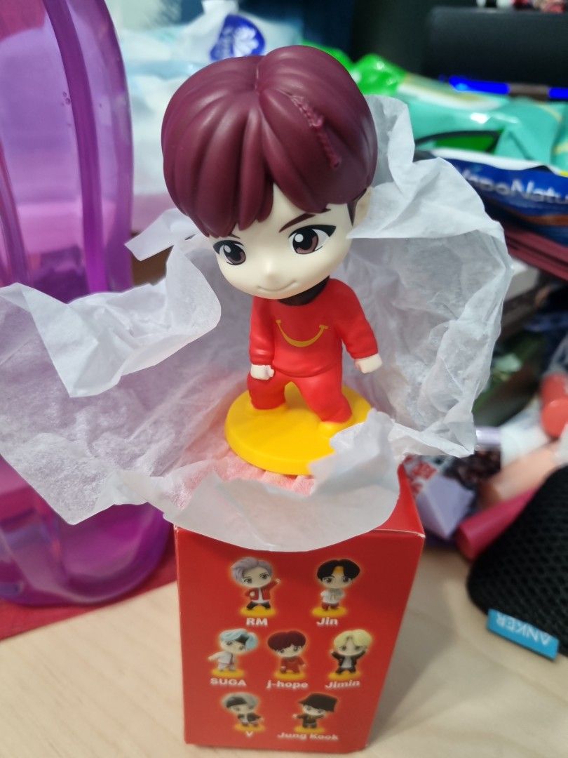 BTS TinyTAN Figure - Jhope, Hobbies & Toys, Memorabilia & Collectibles, K-Wave on Carousell