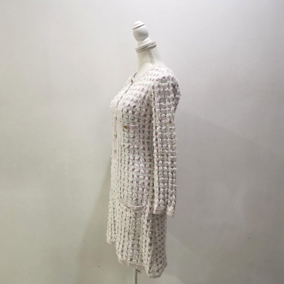 Chanel La Palsa Cruise ship series tassel floral dress, Luxury, Apparel ...