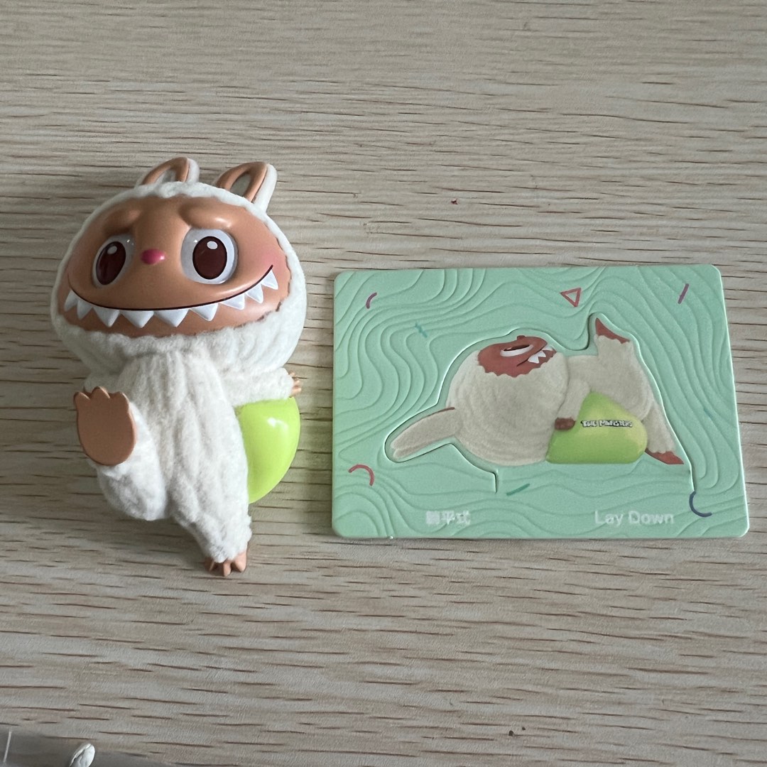 (CLEARANCE) Popmart Labubu Yoga Series, Hobbies & Toys, Toys & Games on ...