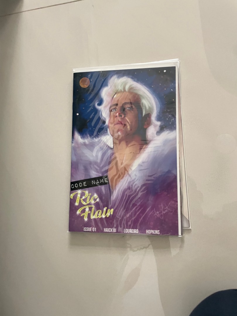 Code Name Ric Flair Issue 01 WWE comic limited edition, Hobbies & Toys ...