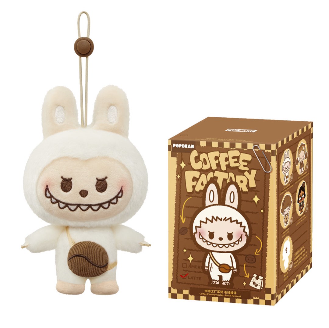 Coffee Factory Plush Pendant - Labubu, Hobbies & Toys, Toys & Games on ...