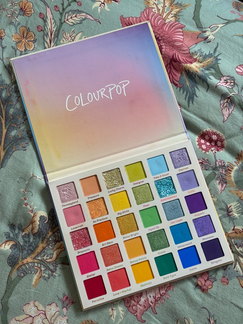 Colourpop Fade Into Hue Eyeshadow Palette, Beauty & Personal Care, Face ...