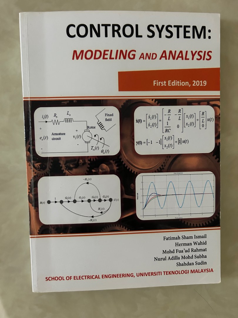 CONTROL SYSTEM : MODELING & ANALYSIS FIRST EDITION : 2019, Hobbies ...