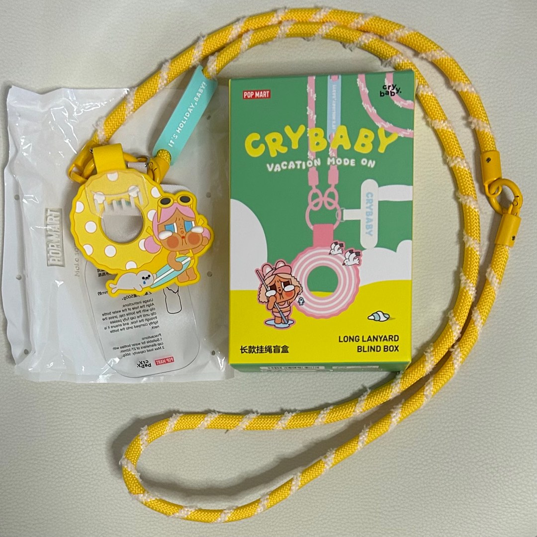 Crybaby Vacation Mode On Lanyard, Hobbies & Toys, Toys & Games on Carousell