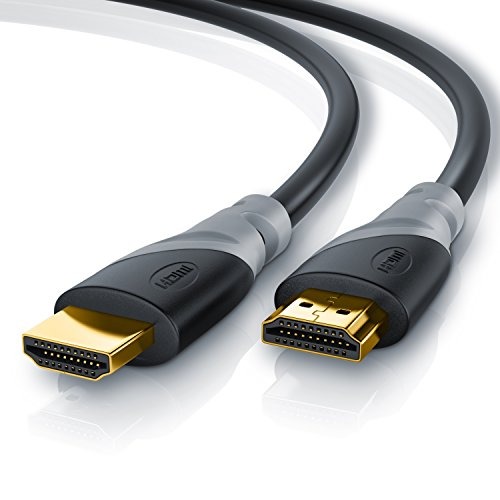 CSL 0.5m 4K UHD HDMI 2.0b Cable with Ethernet: 60Hz, 2160p, ARC, CEC, HDCP Compliant. TV, PS4 ...