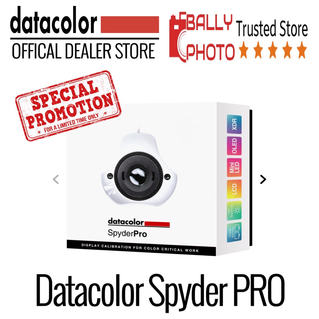 Datacolor Spyder Pro 2024, Photography, Photography Accessories, Other ...