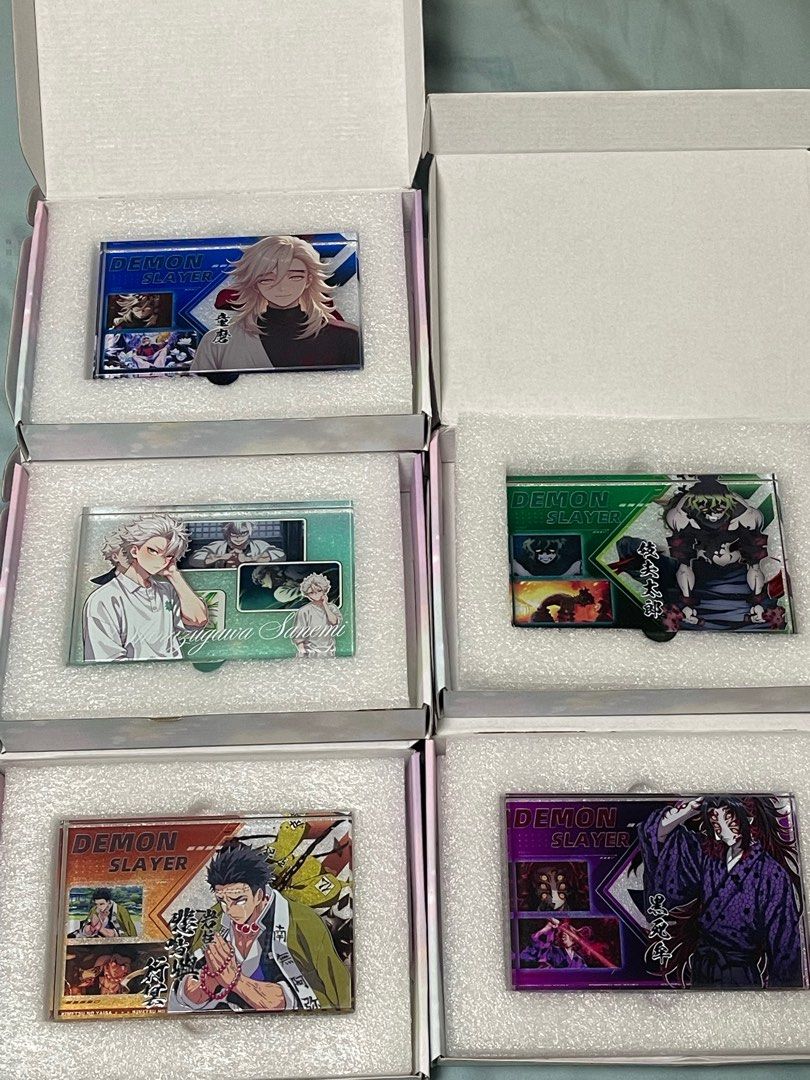 Demon Slayer Acrylic Stands, Hobbies & Toys, Toys & Games on Carousell