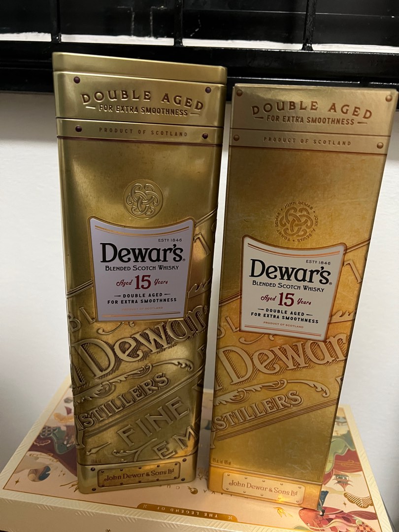 Dewar's 15 Years Blended Scotch Whisky, Food & Drinks, Alcoholic ...
