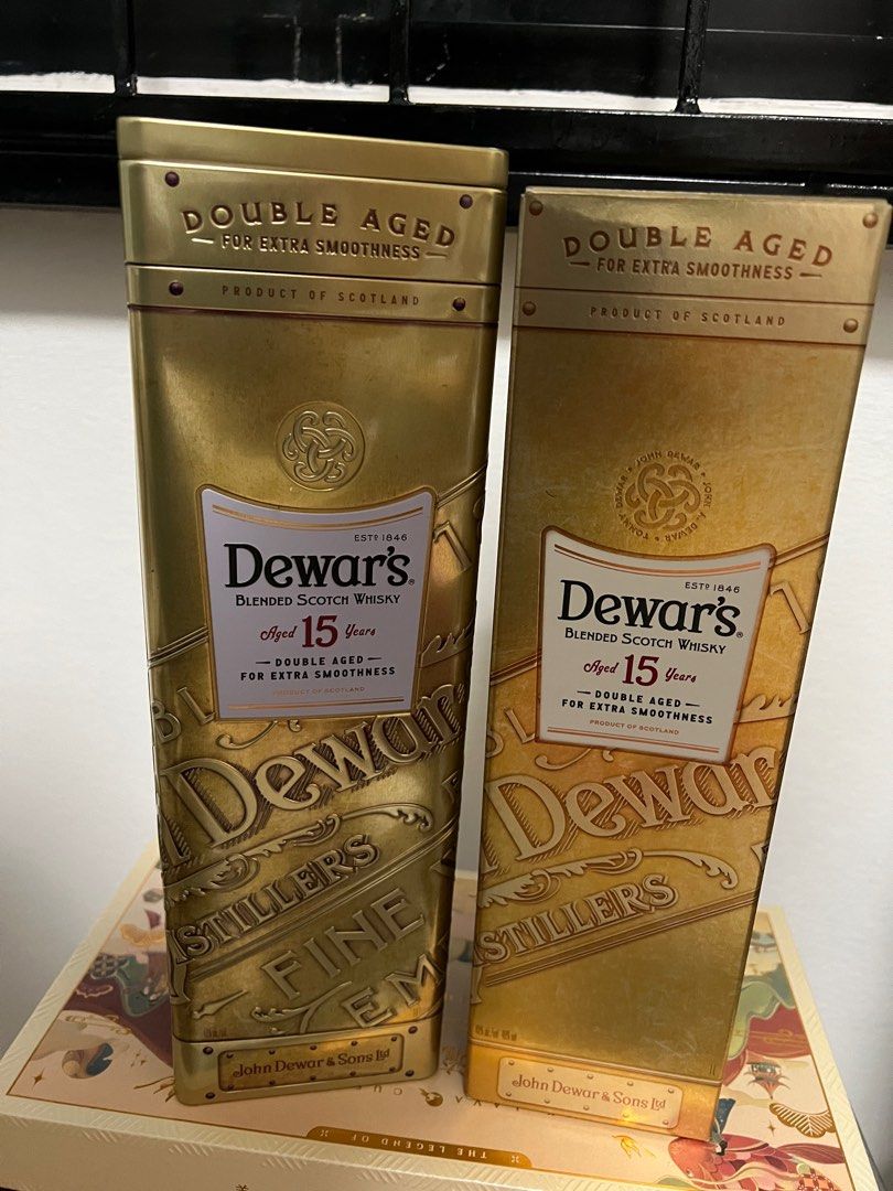 Dewar's 15 Years Blended Scotch Whisky, Food & Drinks, Alcoholic ...