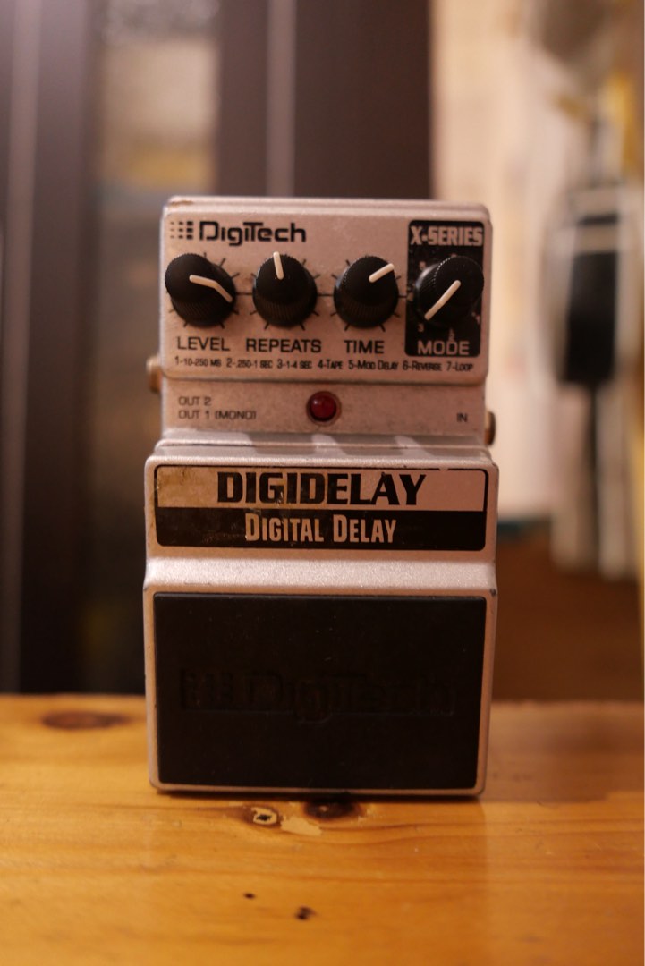 Digitech Digidelay Delay Guitar Pedal, Hobbies & Toys, Music & Media ...