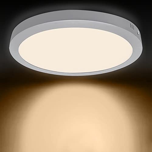 DINGLI LIGHTING 6W Surface Mounted Led Ceiling Light Fittings, 3000K ...