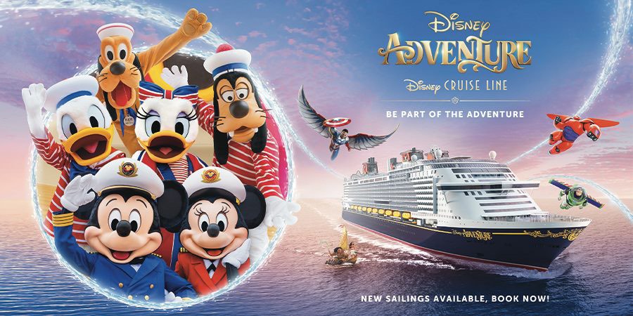 Disney Adventure by Disney Cruise Line 2026 Sailings Bookings, Tickets ...
