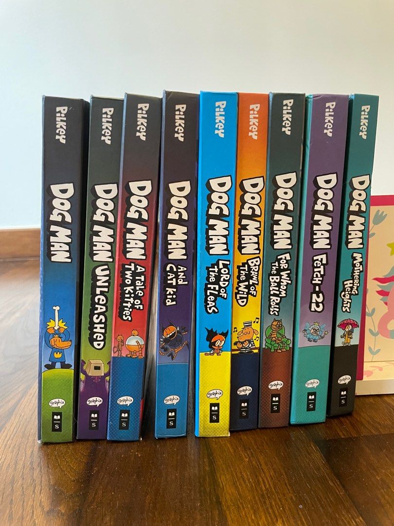 Dog Man Book Series by Dav Pilkey, Hobbies & Toys, Books & Magazines ...