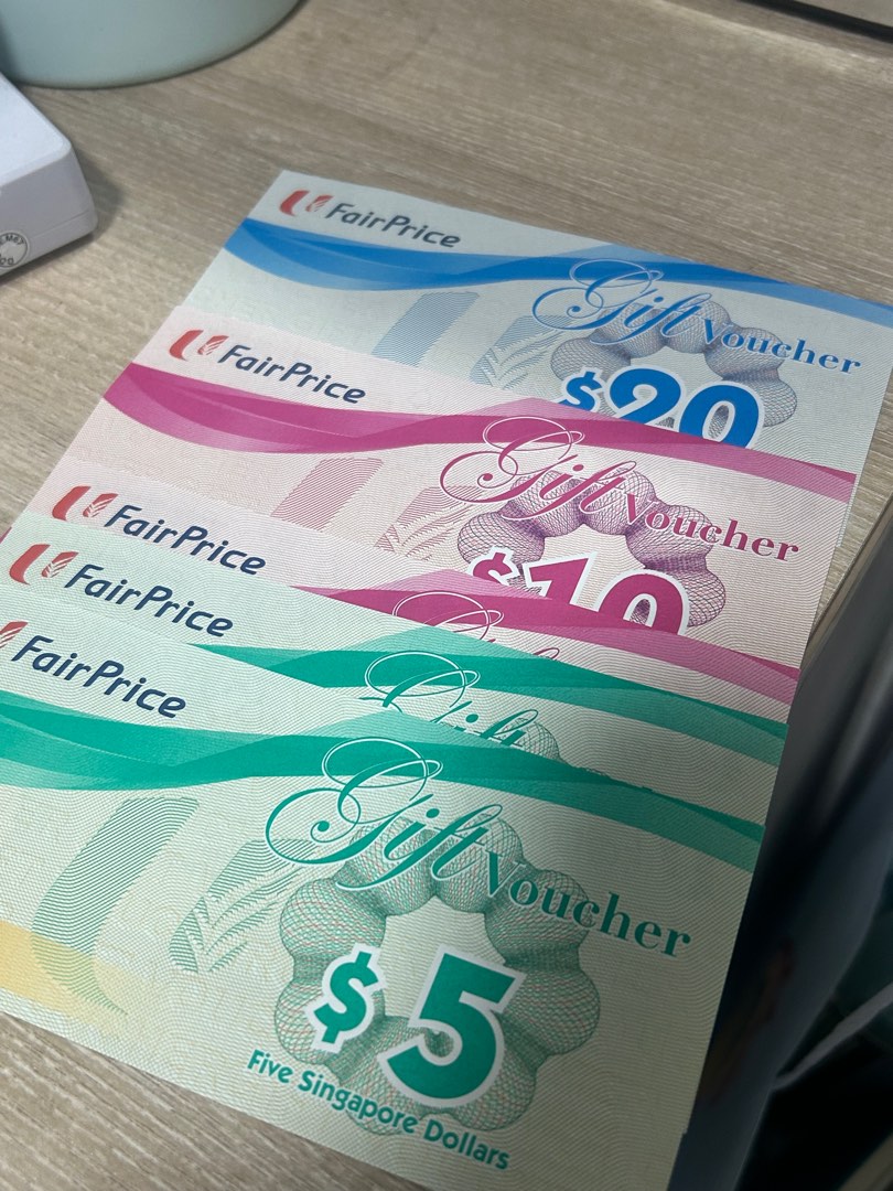 (Free $5 voucher with purchase) - FairPrice Gift Vouchers - $5, $10 ...