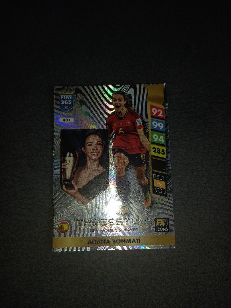 FIFA 365 Icons Aitana Bonmati Trading Card, Hobbies & Toys, Toys ...