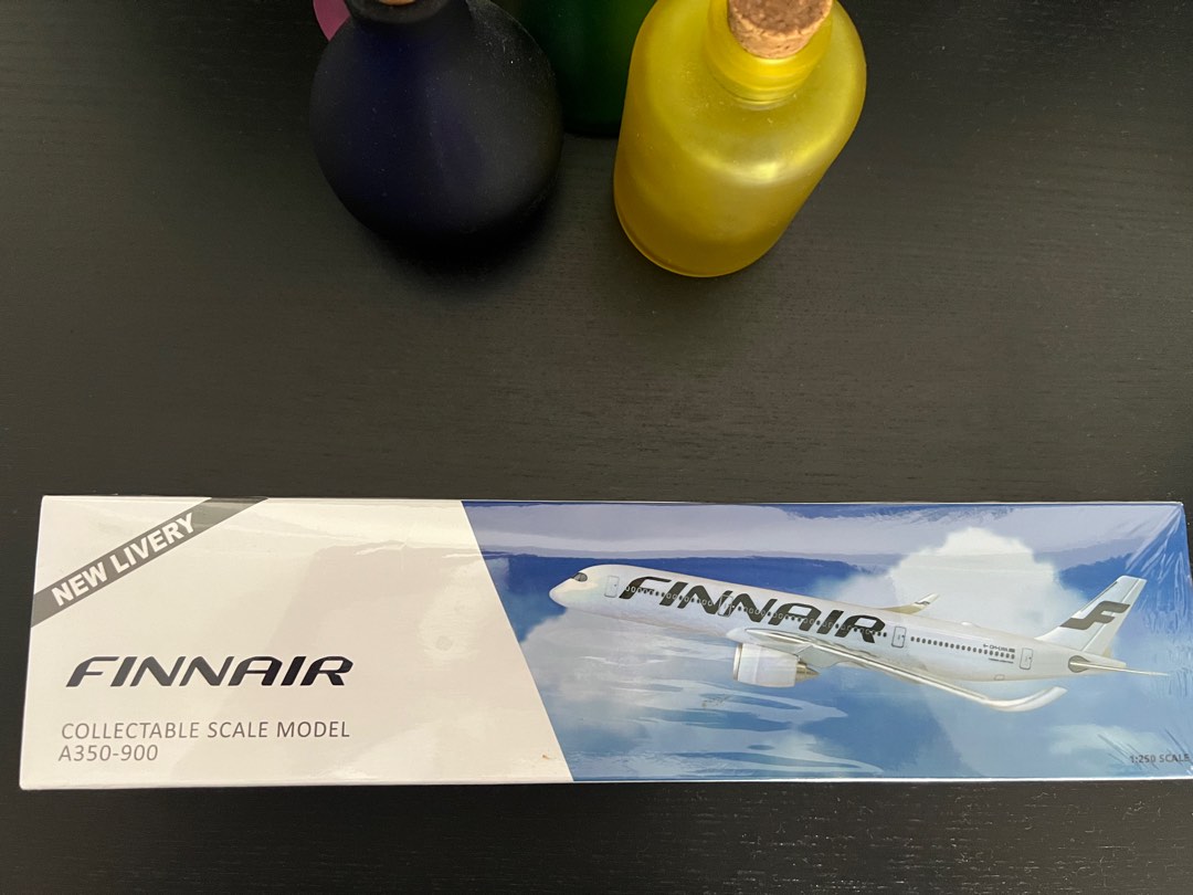 Finnair Airplane Scale Model, Hobbies & Toys, Toys & Games on Carousell