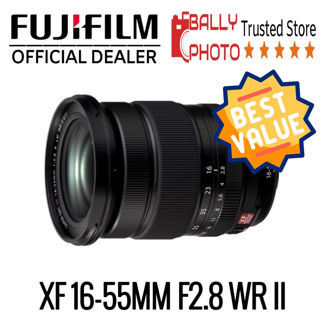 Fujifilm Fuji XF 16-55mm F2.8 WR II Lens, Photography, Lens & Kits on ...