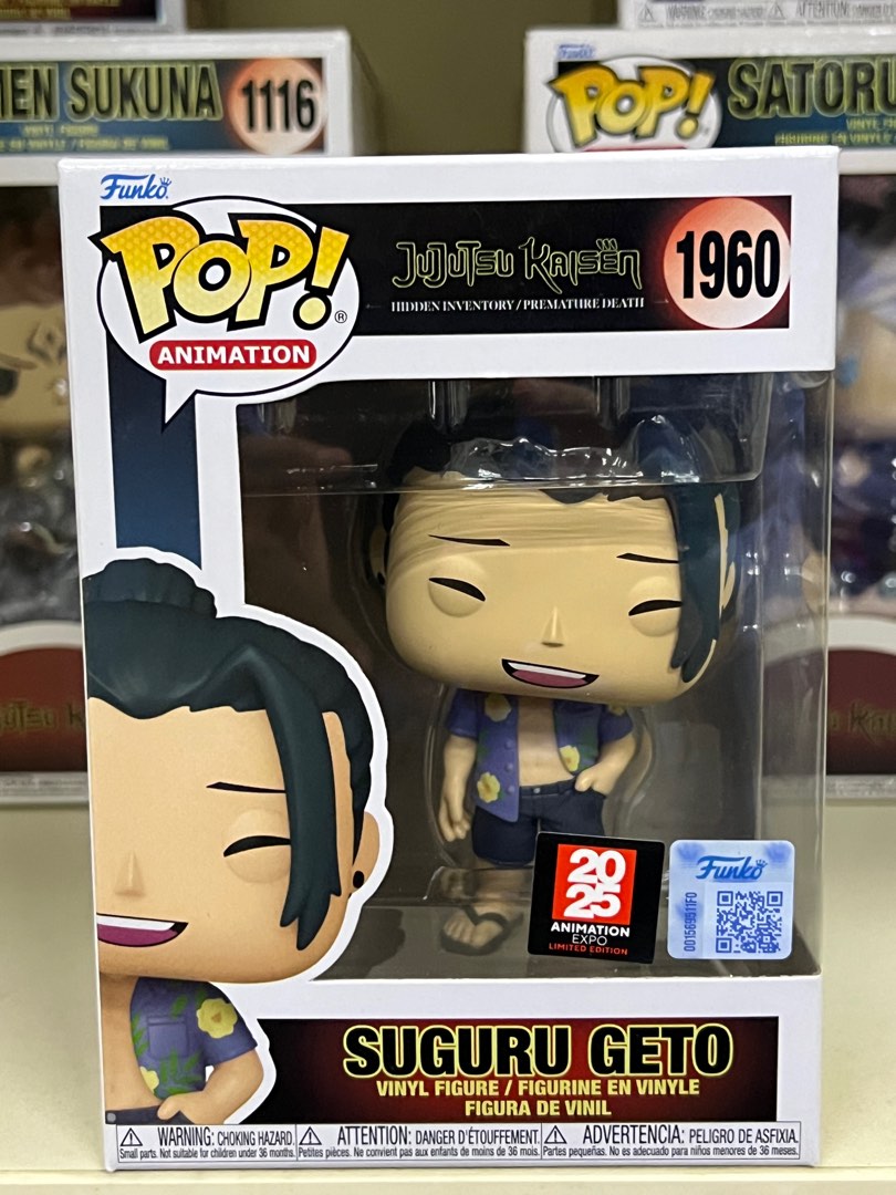 Funko Pop! Jujutsu Kaisen Suguru Geto #1960, Hobbies & Toys, Toys ...