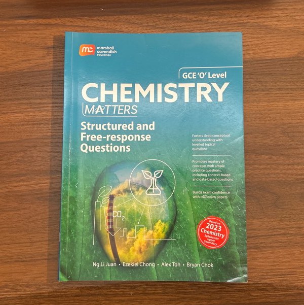 GCE 'O' Level Chemistry Matters Textbook, Hobbies & Toys, Books ...
