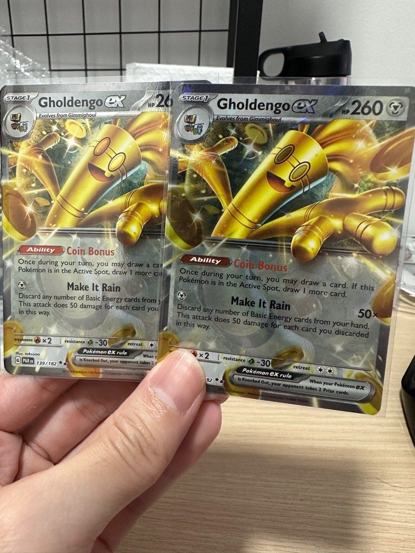 Gholdengo ex Pokemon Card, Hobbies & Toys, Toys & Games on Carousell