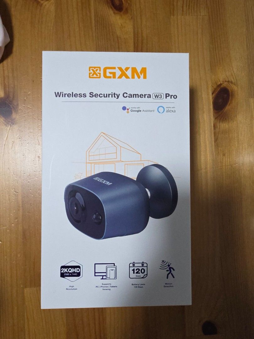 GXM Wireless Security Camera W3 Pro, Furniture & Home Living, Security ...