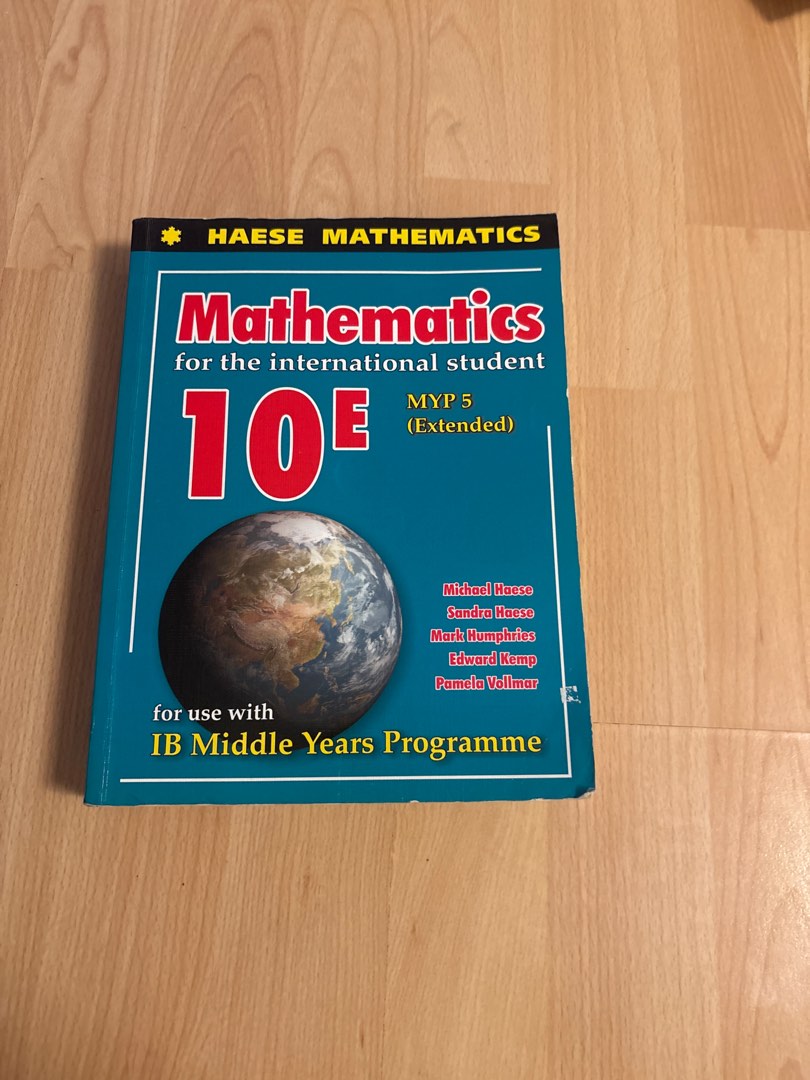 Haese Mathematics for the International Student MYP 5, Hobbies & Toys ...