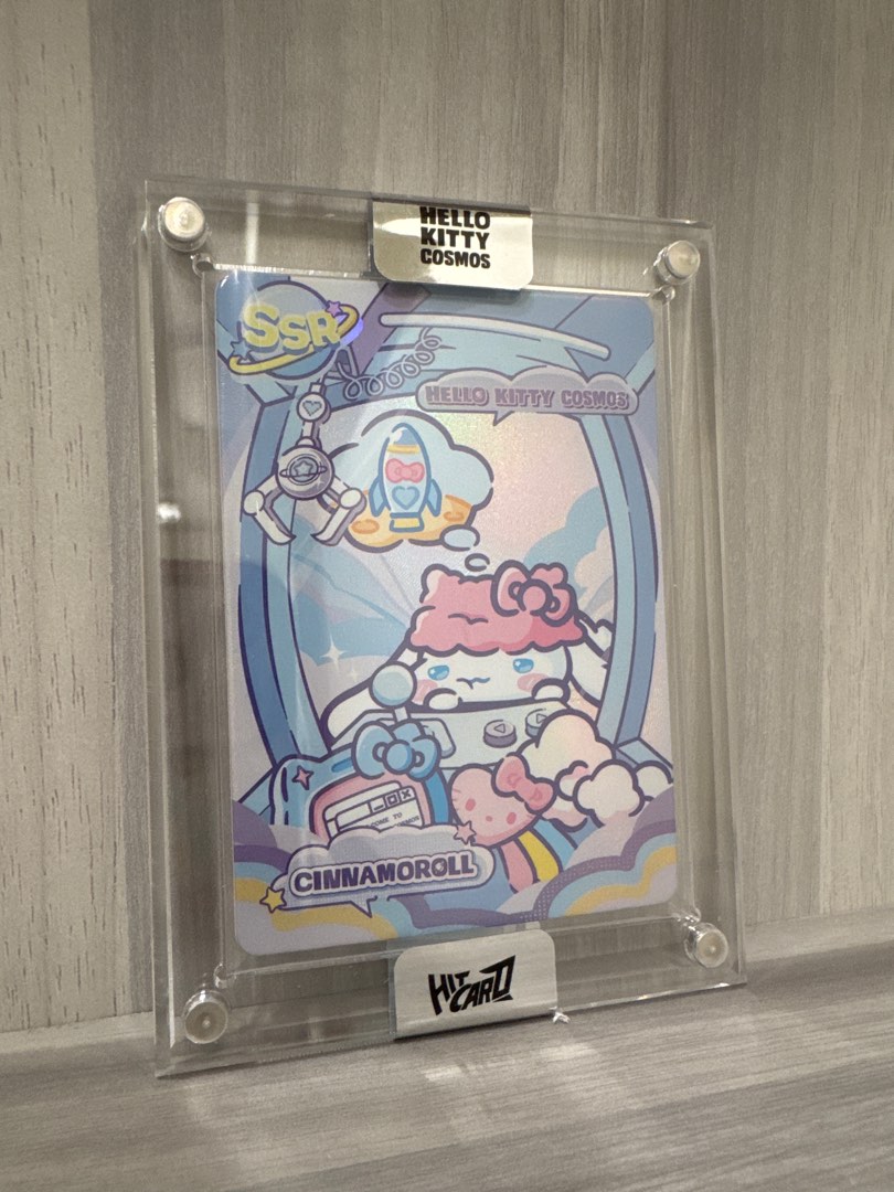 Hello Kitty Cosmos Cinnamoroll SSR Trading Card, Hobbies & Toys, Toys ...
