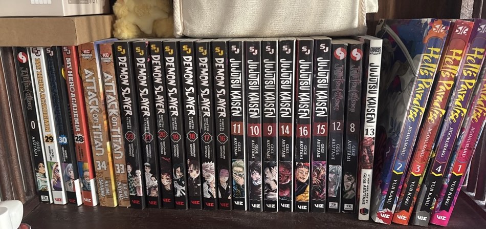 Hells paradise manga, MHA, JJK, AOT, demon slayer, Hobbies & Toys ...