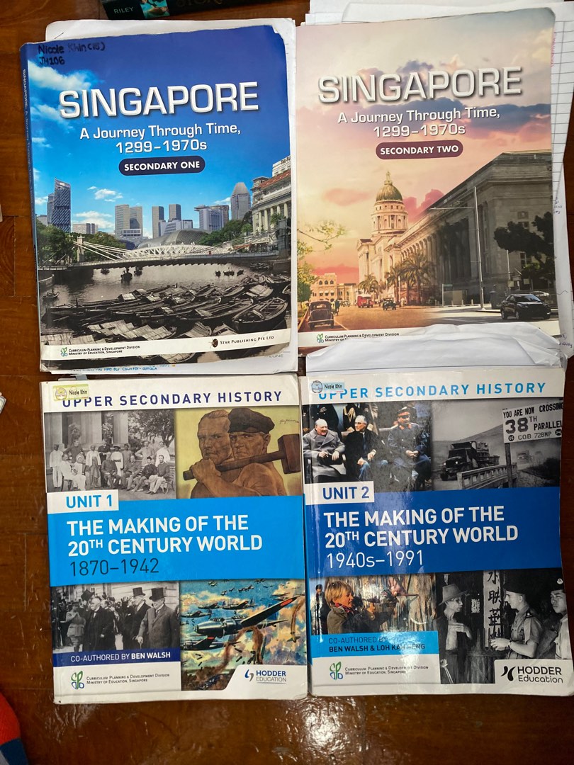 History Textbooks - Secondary 1 & 2, Secondary 3 & 4, Hobbies & Toys ...