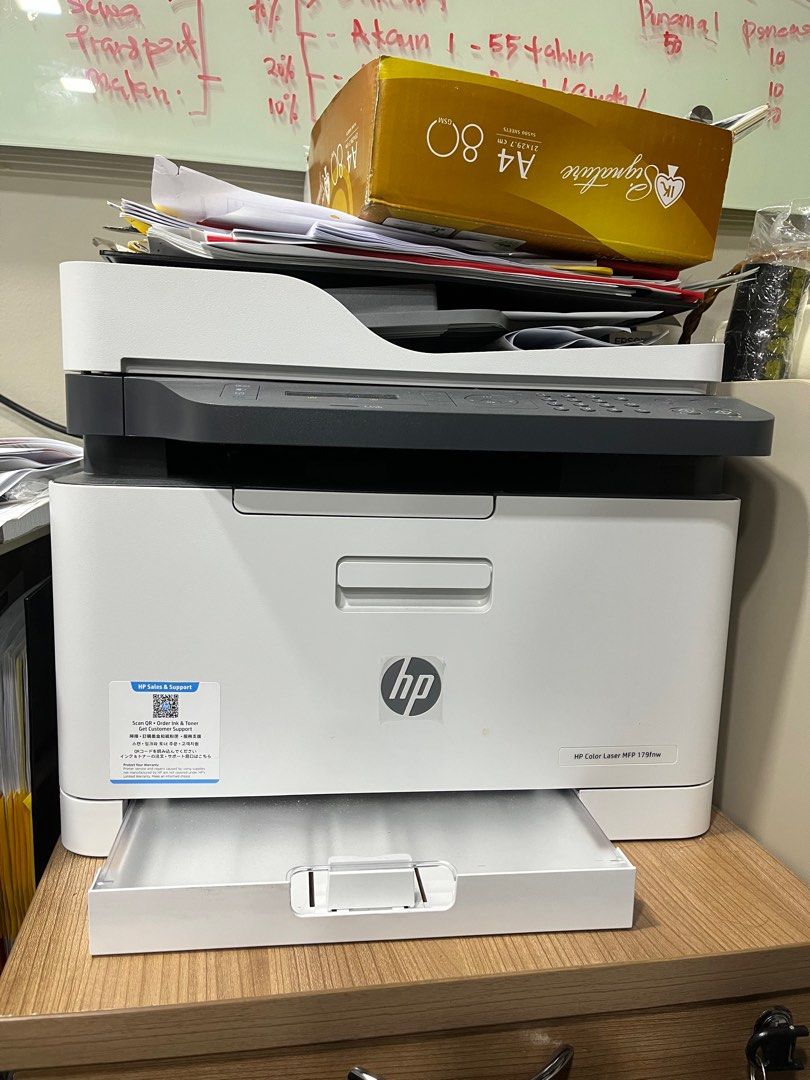 HP Color Laser MFP 179fnw, Computers & Tech, Office & Business ...