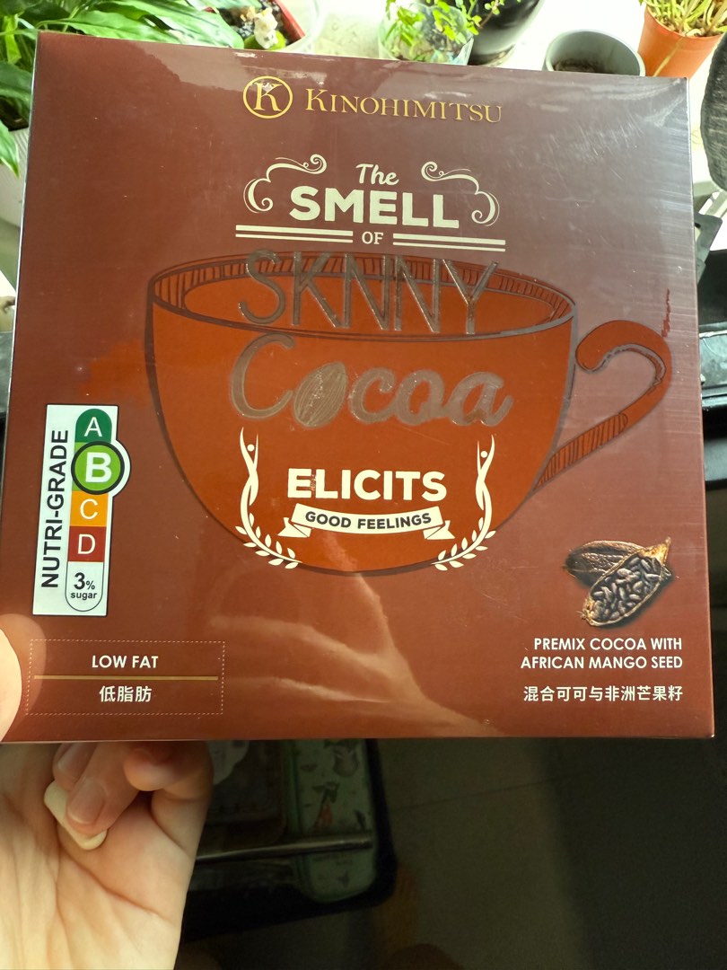 Kinohimitsu Skinny Cocoa with African Mango Seed, Health & Nutrition ...