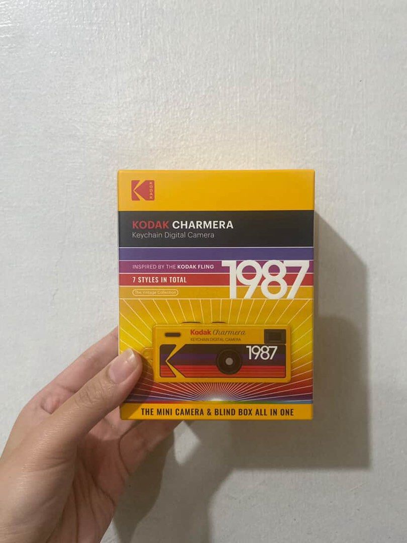 (On Hand, Unopened) Kodak Charmera Keychain Digital Camera - Blind box ...