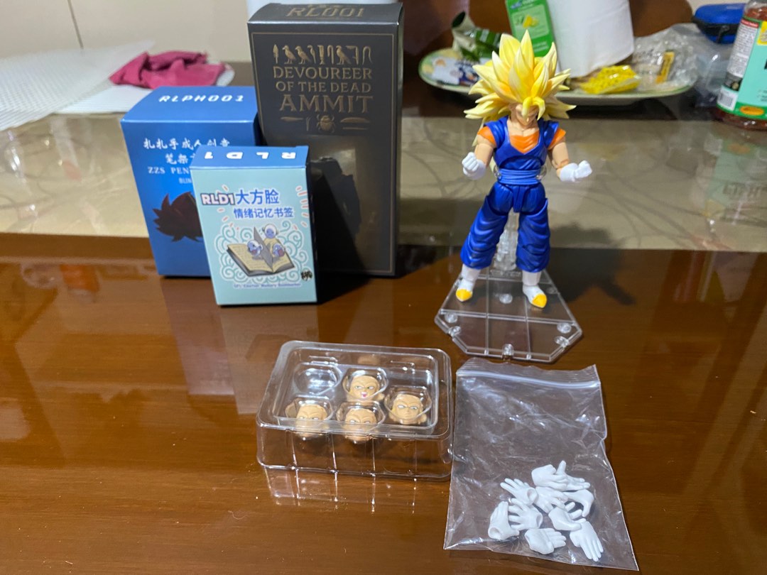 KONG Beast Deities Super Saiyan 3 Vegito, Hobbies & Toys, Toys & Games ...