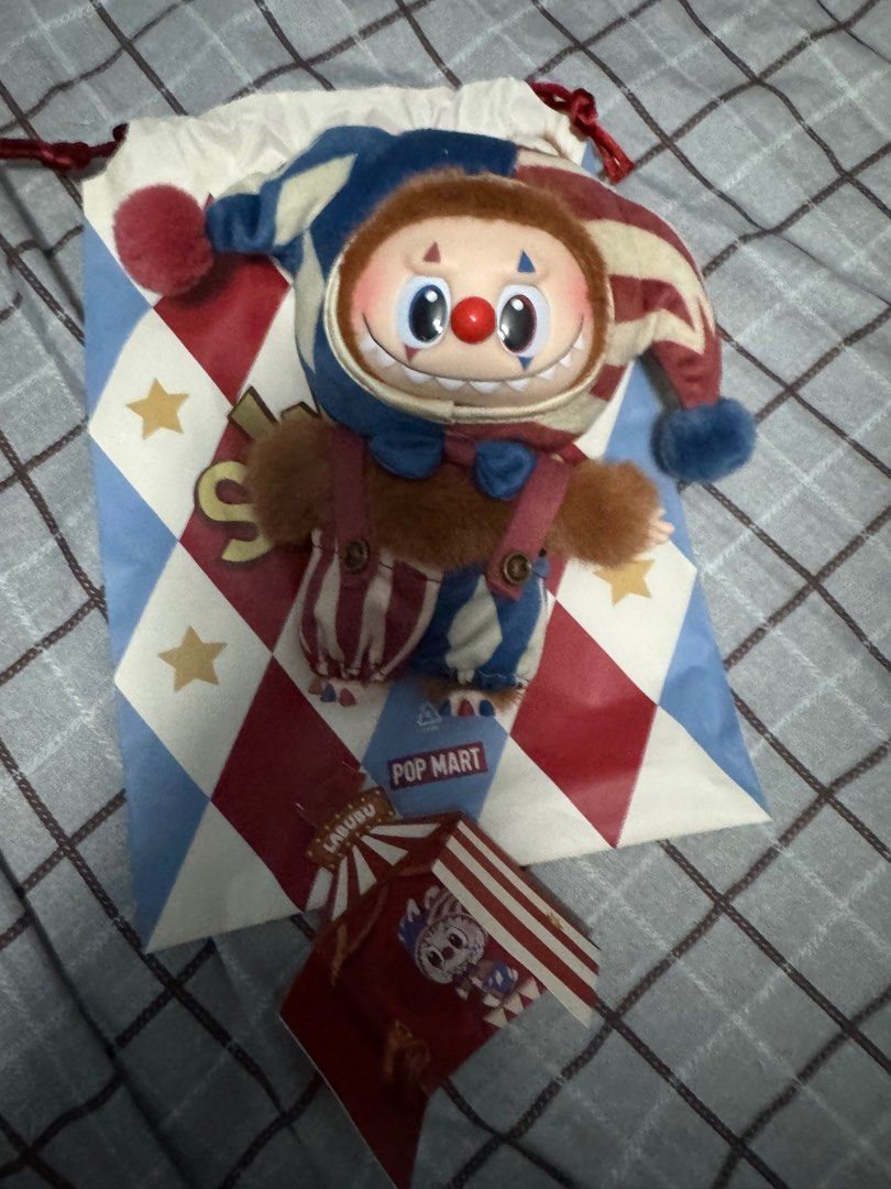 Labubu juggling clown why so serious, Hobbies & Toys, Toys & Games on ...