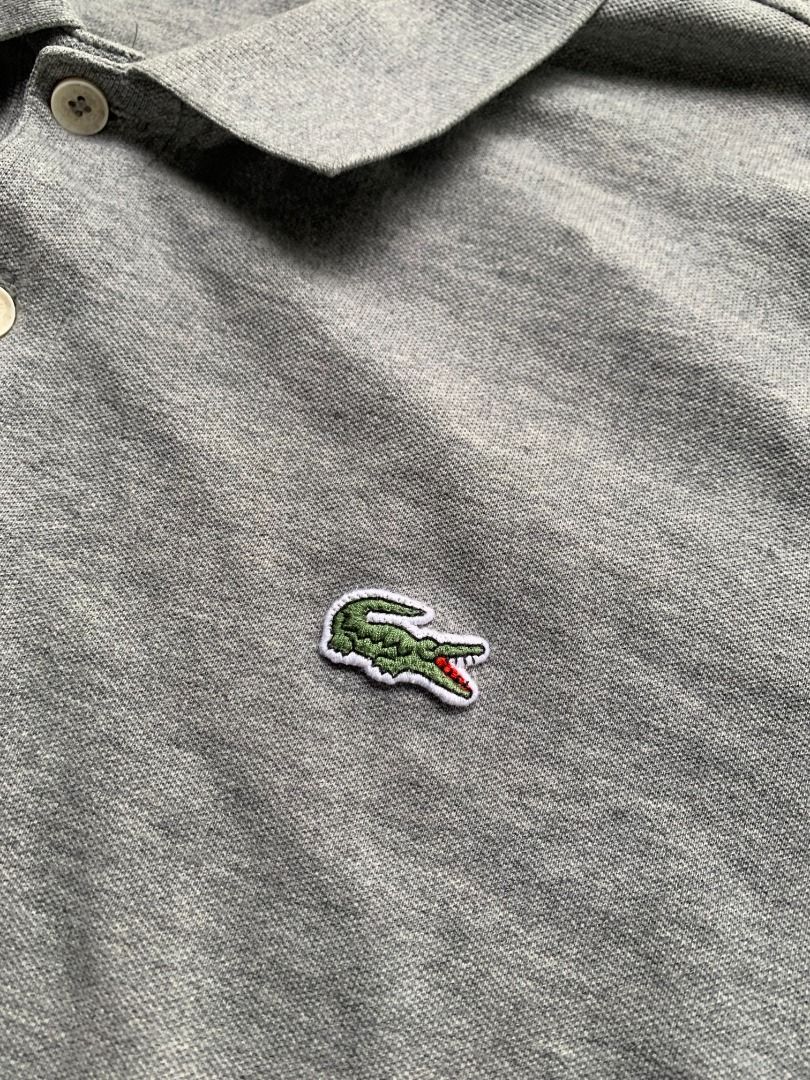Lacoste Men’s Polo Shirt • Grey • Crocodile Logo, Men's Fashion, Tops ...