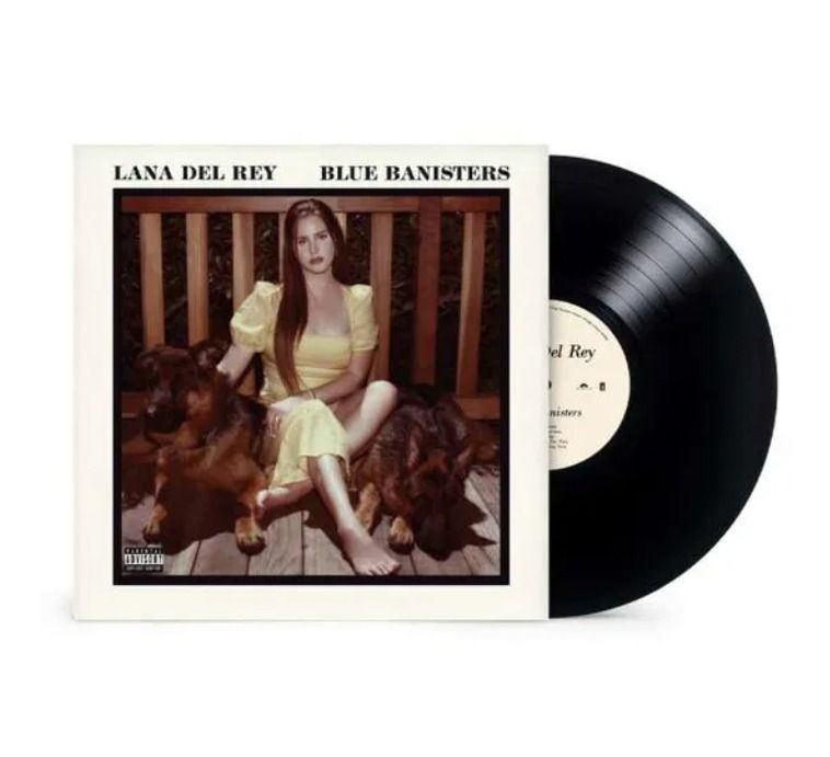 Lana Del Rey - Blue Banisters (Black) vinyl, Hobbies & Toys, Music ...