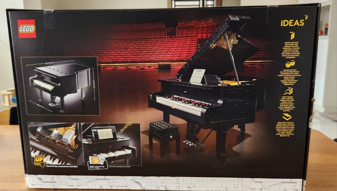 LEGO Ideas Grand Piano Set 21323, Hobbies & Toys, Toys & Games on Carousell