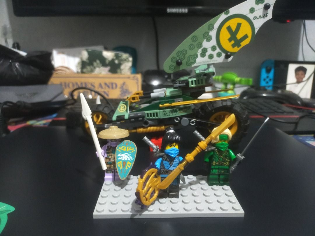 Lego Ninjago 71745 Lloyd’s Jungle Chopper Bike – Mint, Complete, Retired Set, Hobbies & Toys ...